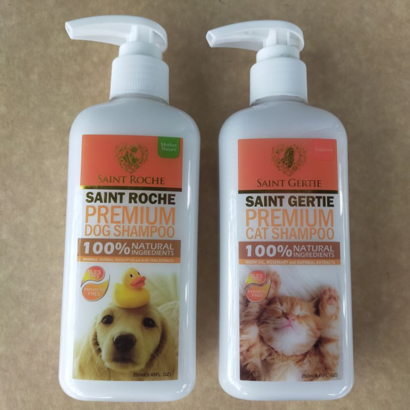 Saint Roche PREMIUM Organic Dog and Cat Shampoo 250ml | Shopee Philippines