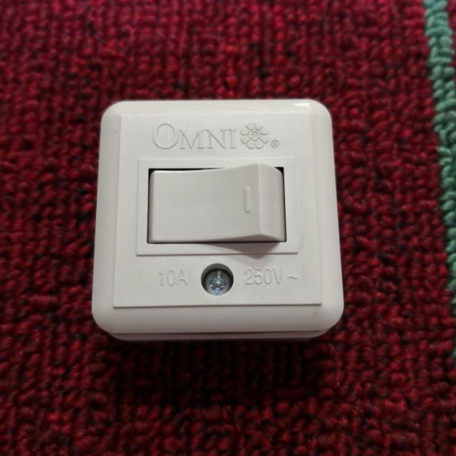 Omni Surface Mounted Square Switch WSS-003 | Shopee Philippines