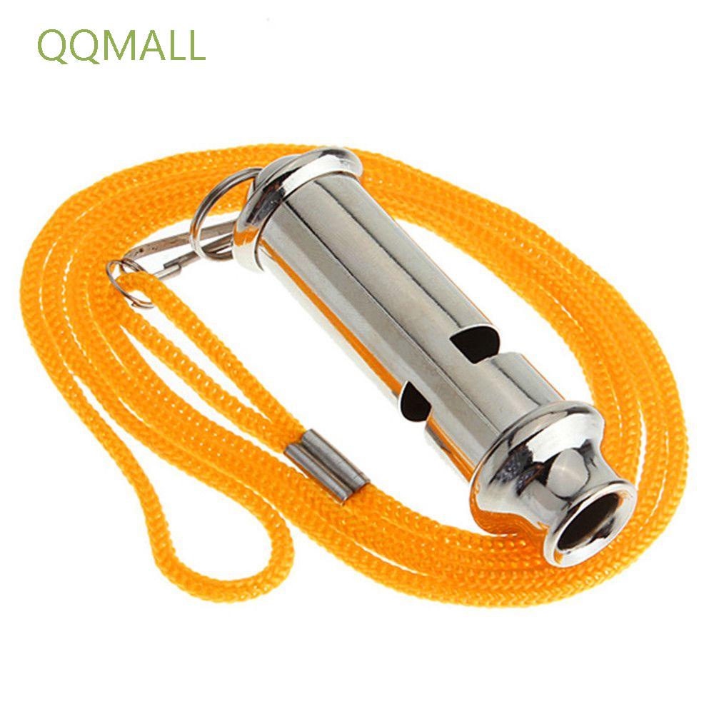 QQMALL New Arrival Portable Emergency Warning Whistle Metal Whistle ...