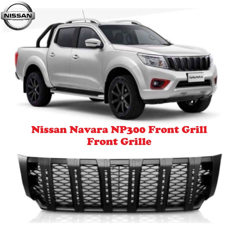 Nissan Navara NP300 Front Grill Front Grille | Shopee Philippines