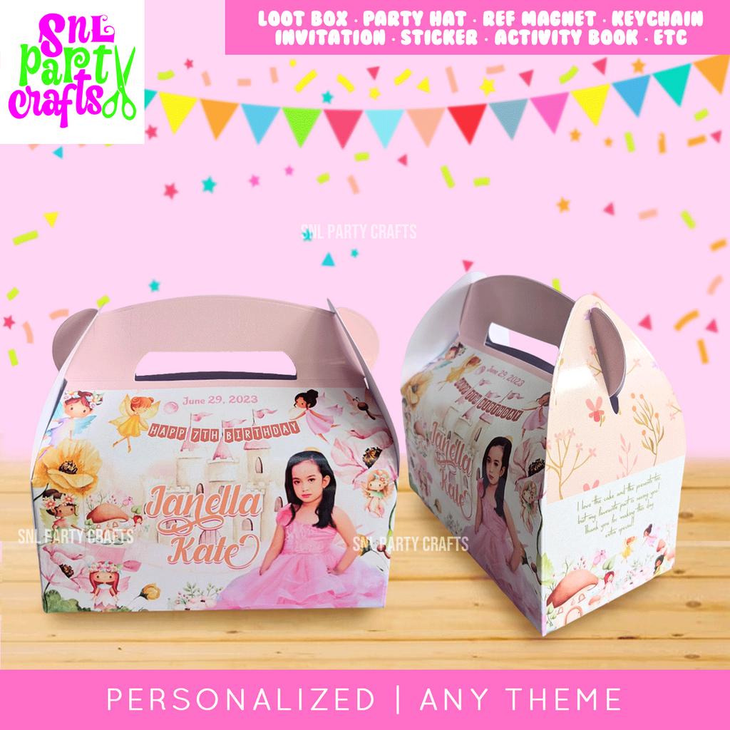 Fairy Loot box Customized Fairyland Souvenirs for birthday personalized ...