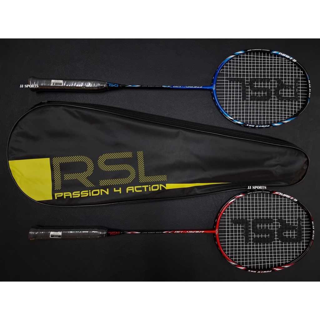 RSL BADMINTON RACKET BUY 1 FREE 1(Free string with strung and cover ...
