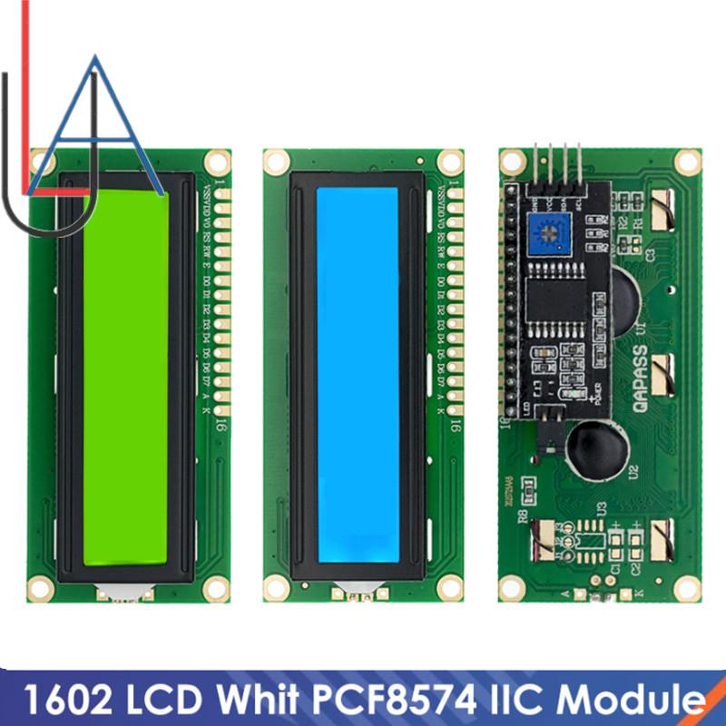 LCD1602 1602 LCD Module Blue / Yellow Green Screen 16x2 Character LCD ...