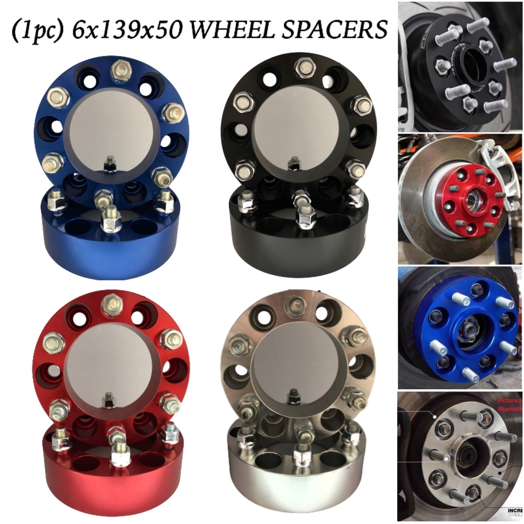 CPAO (1pc) 6x139x50mm Universal Car Steel Wheel Spacer (GOOD QUALITY ...