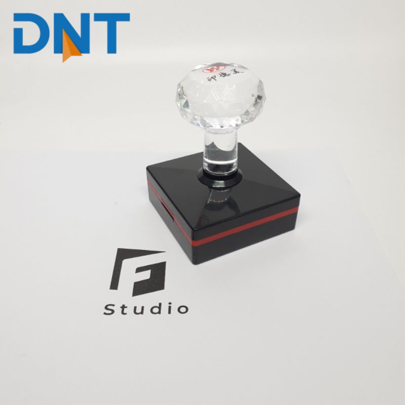 Logo stamp 4x4cm YH40 Quick-drying stamp ink printed on nylon, PE ...