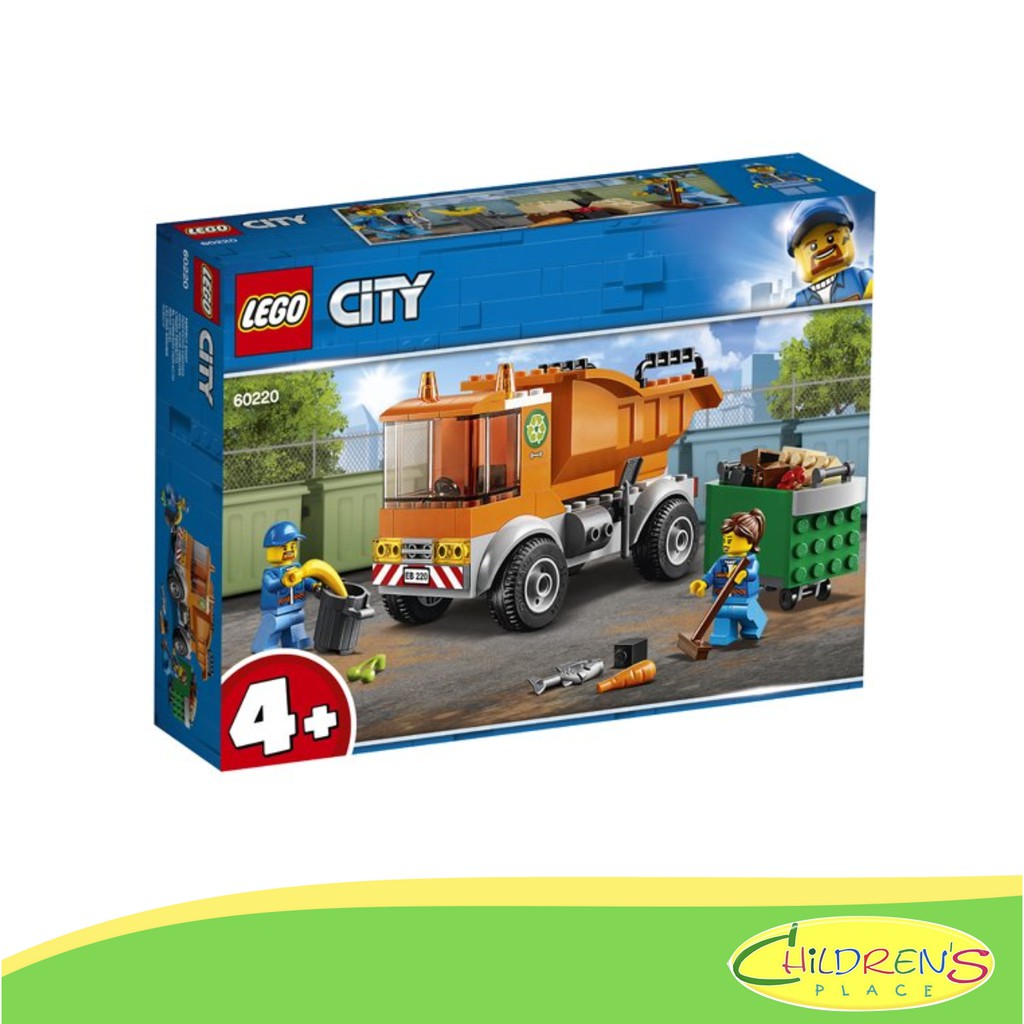 LEGO® City 60220 Garbage Truck, Age 4+, Building Blocks (90pcs ...