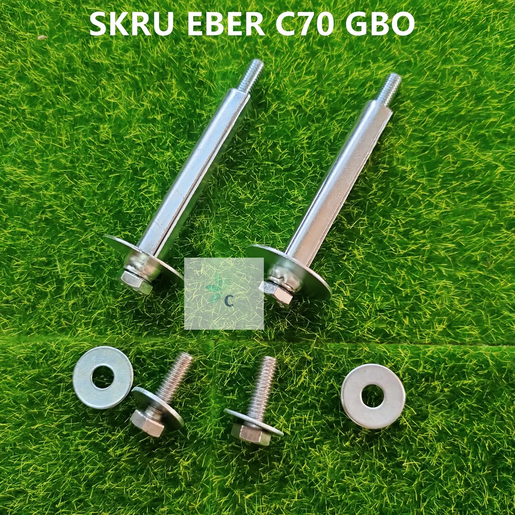 HONDA C70 GBO GBOJ CDI SKRU EBER LEGSHIELD SCREW LEG SHIELD SKRU BUSH ...
