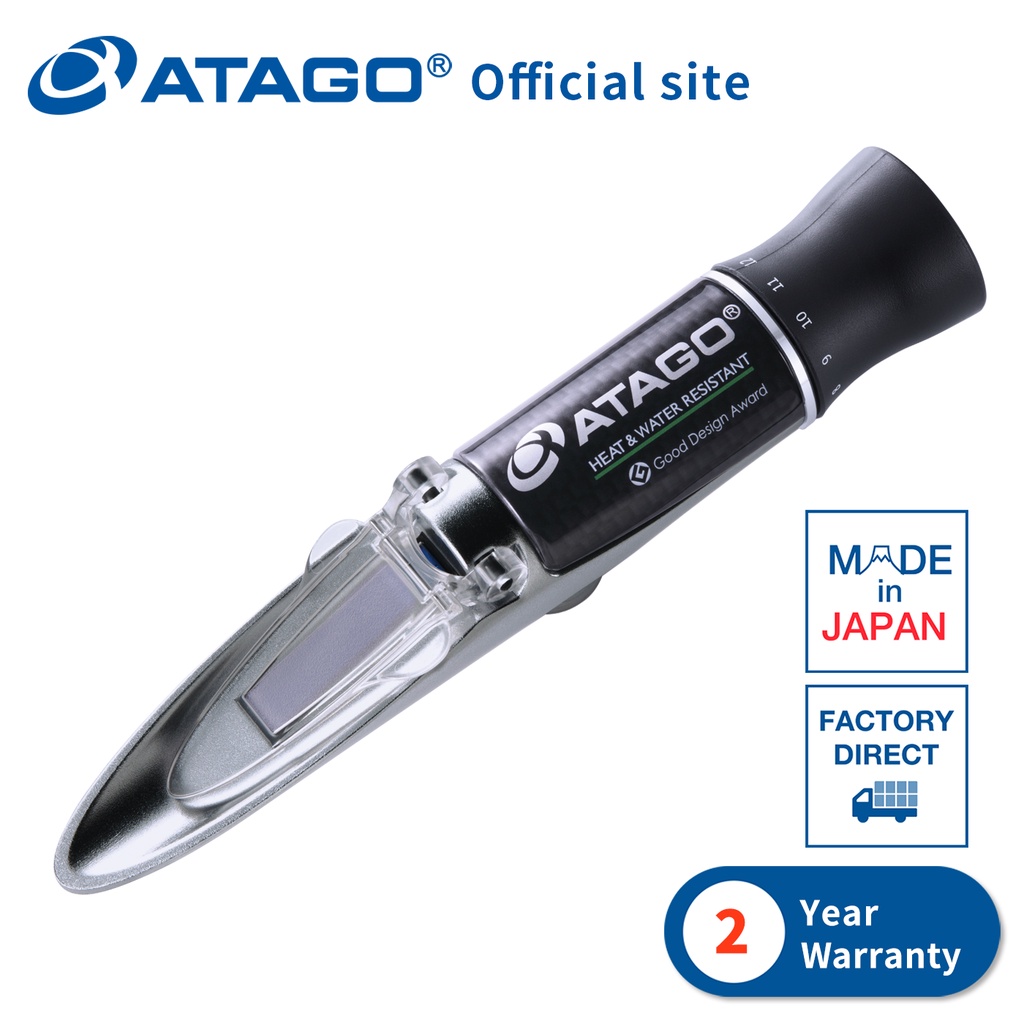 ATAGO Hand Held Refractometer MASTER-100H | Shopee Philippines