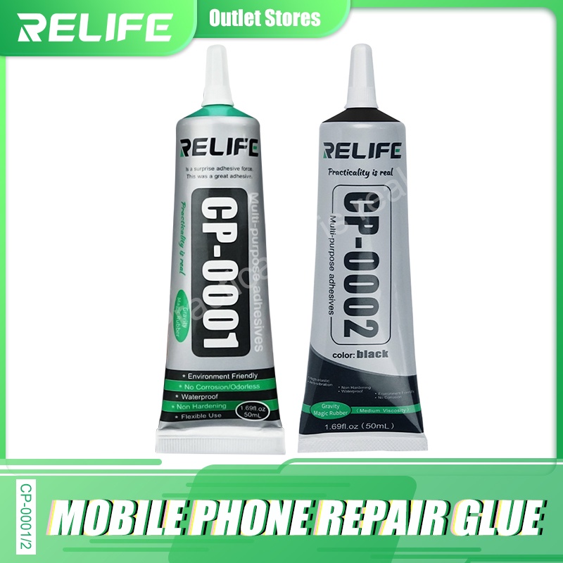 RELIFE CP-0001 CP-0002 15ml Multi-purpose Adhesives Clear Liquid Glue ...