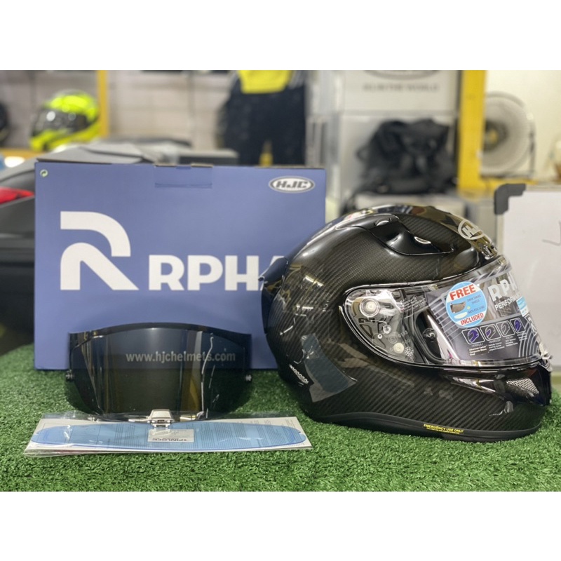 HJC RPHA 11 FULL FACE HELMET FULL CARBON | Shopee Philippines