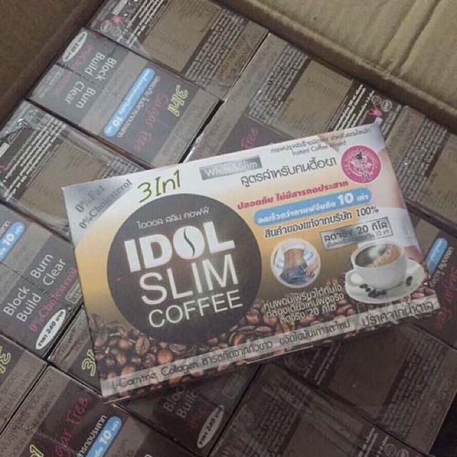 IDOL SLIM COFFEE 3In1 weight loss COFFEE | Shopee Philippines