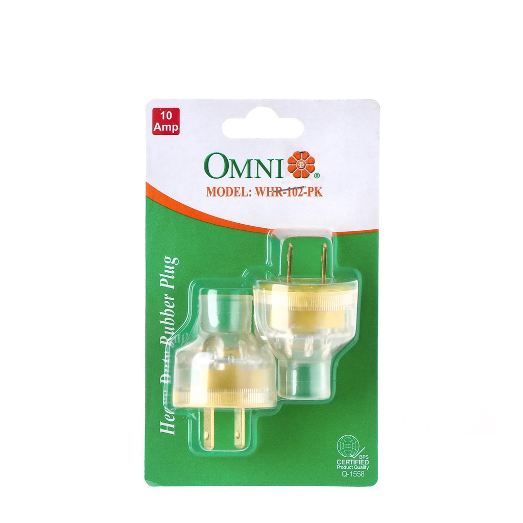 Omni Heavy Duty Rubber Plug WHR-102-PK | Shopee Philippines