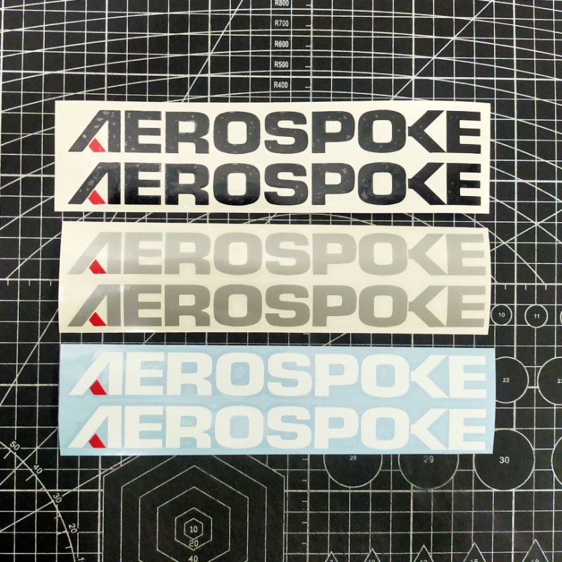 AEROSPOKE LOGO CUTTING STICKER STIKER | Shopee Philippines