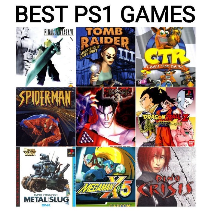 PS1 Games for Playstation Brandnew Disc | Shopee Philippines