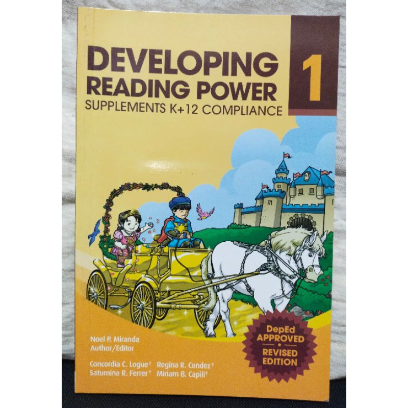 DEVELOPING READING POWER GRADE 1-6 by Capili-Ferrer etc.. | Shopee Philippines