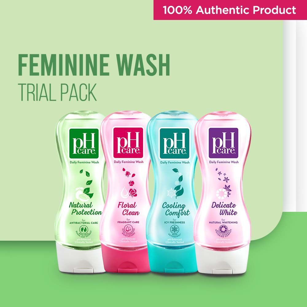 pH Care Daily Feminine Wash Trial Pack | Shopee Philippines