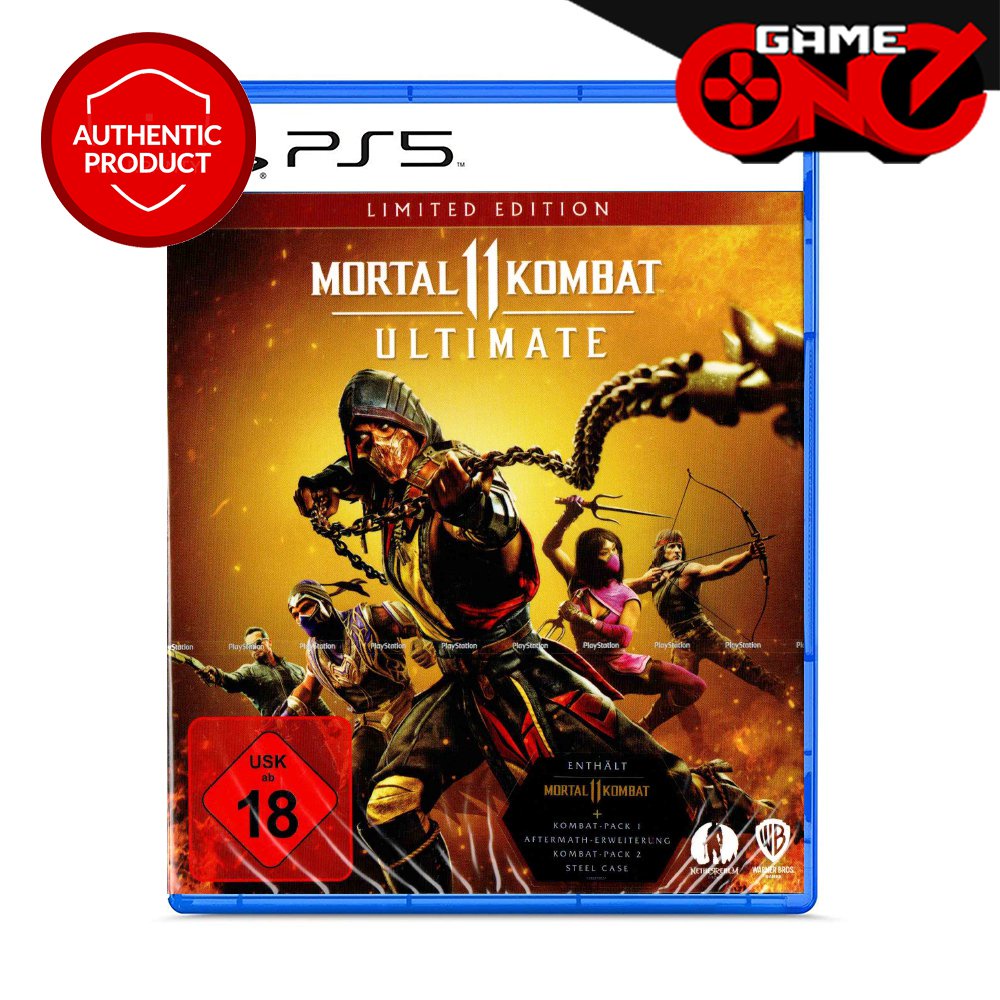 Ps5 Mortal Kombat 11 Ultimate Limited Edition [r2] Steelbook Fkj5