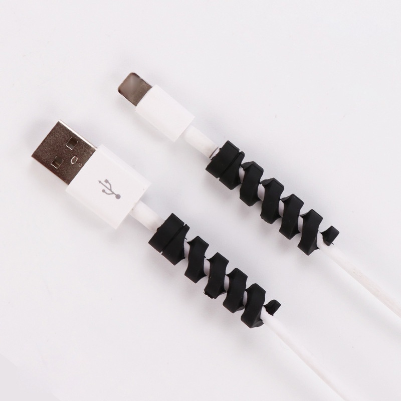 (2Pcs) Buy 1 Get 1 Free Charging Cable protector Data Line Silicone ...