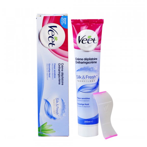 Veet hair removal for sensitive skin 100ml (blue) | Shopee Philippines