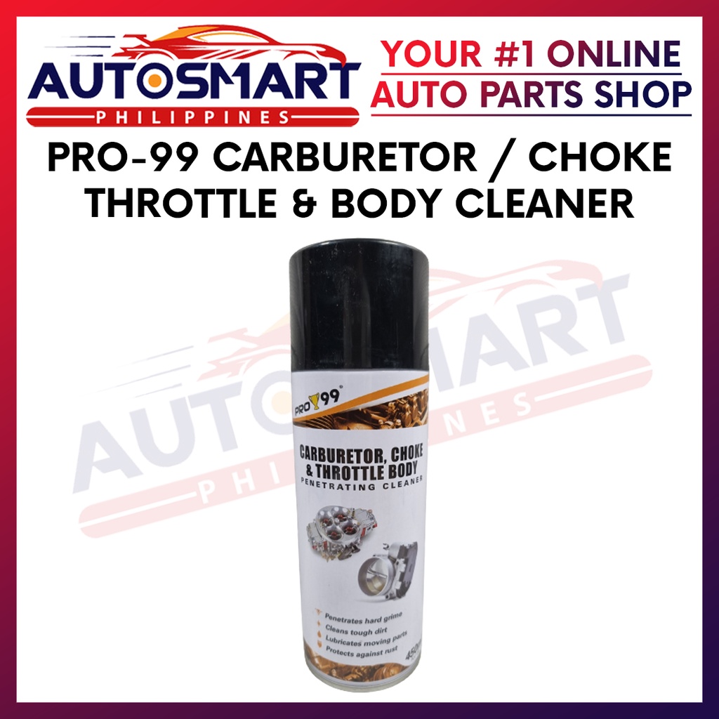 PRO-99 Carburetor/Choke/Throttle Body Cleaner 450mL | Shopee Philippines