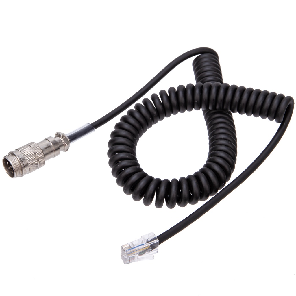 8Pin to RJ-45 Handheld Ridao Speaker Mic Microphone PU Cable Adapter ...