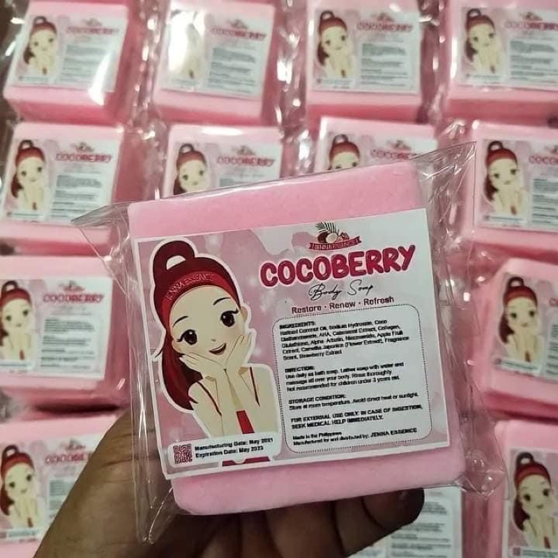 CocoBerry Body soap ( by jenna essence ) | Shopee Philippines