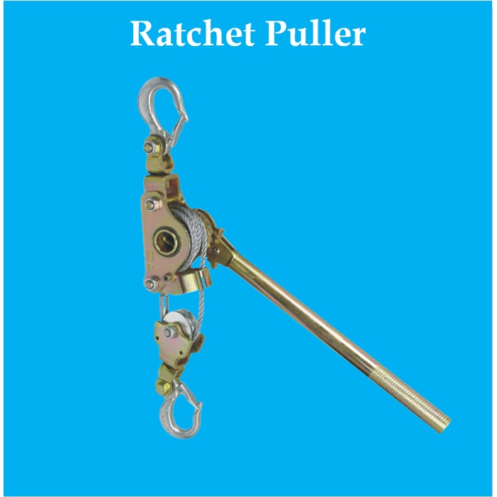 2T 3T RATCHET PULLER PAT GRIP RATCHET WIRE ROPE HAND POWER PULLER WIRE ...