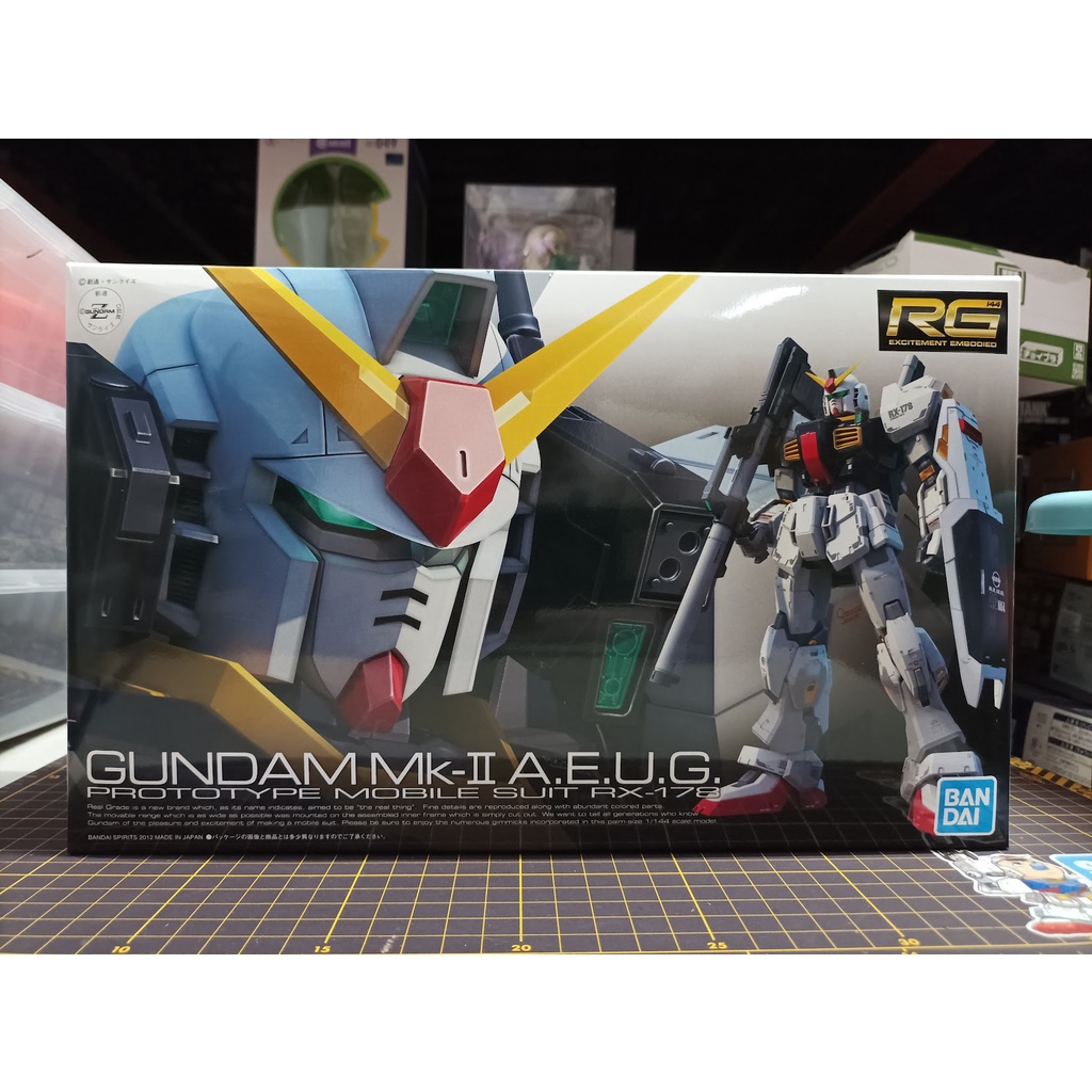 RG Real Grade - Box No. 08 - RX-178 Gundam Mk-II A.E.U.G. | Shopee ...