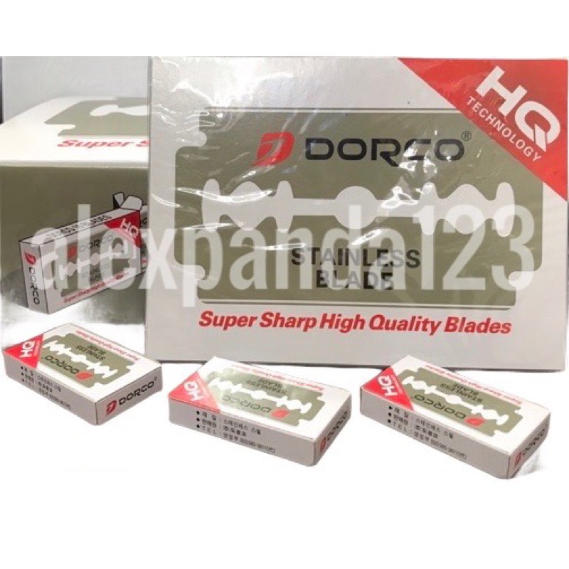 dorco blade (1nner=10 pieces blade) | Shopee Philippines