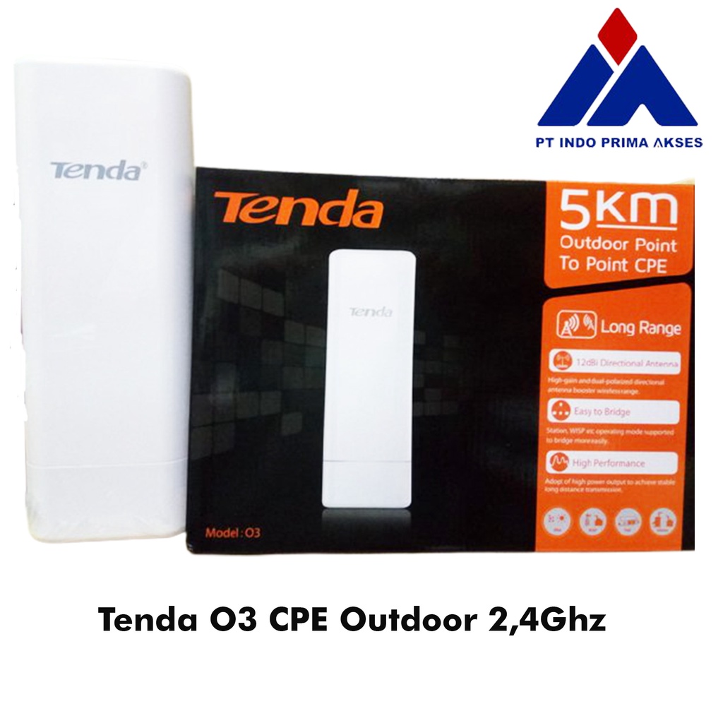TENDA O3 CPE Access Point Outdoor Tent 2,4Ghz | Shopee Philippines