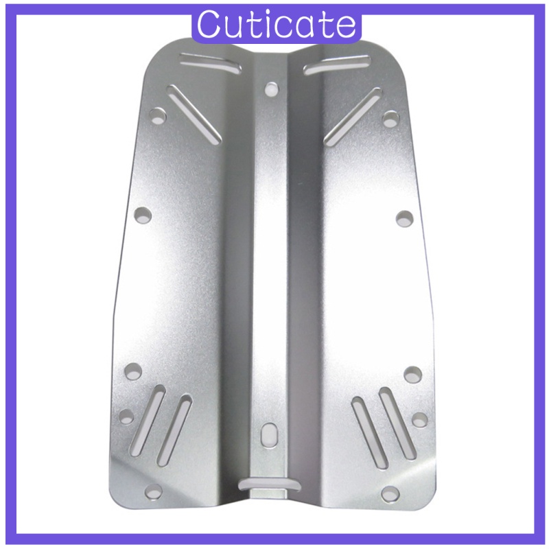 [CUTICATE] Teens Diving Backplate AluminumAlloy Back Plate BCD Gear ...