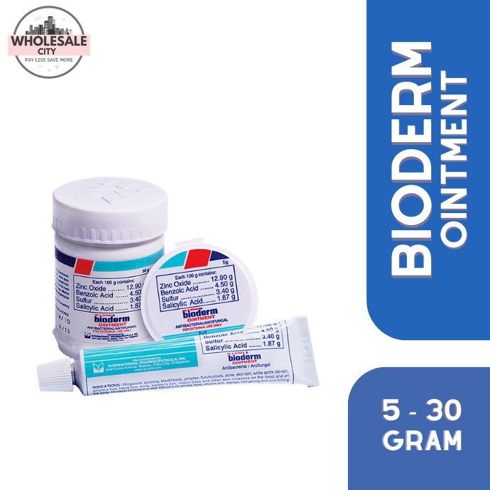 BIODERM Ointment 5grams RUB / TUBE 5G/15G | Shopee Philippines