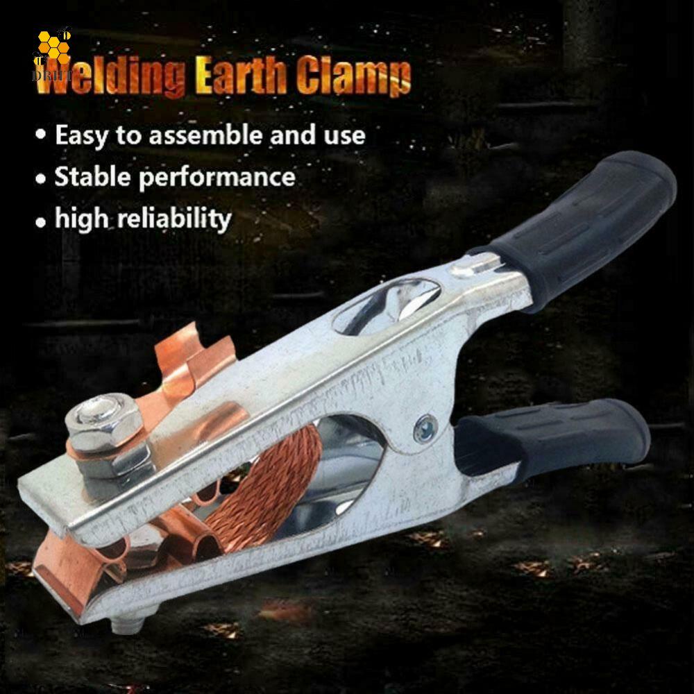 Welding Ground Clamp 500A Copper Welding Earth Clip Welding machine ...