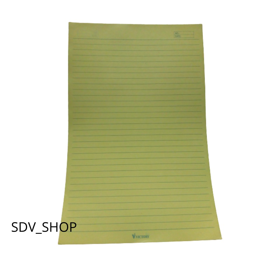 YELLOW PAD PAPER VICTORY - 10 pads/1ream (maximum of 5 reams per order ...