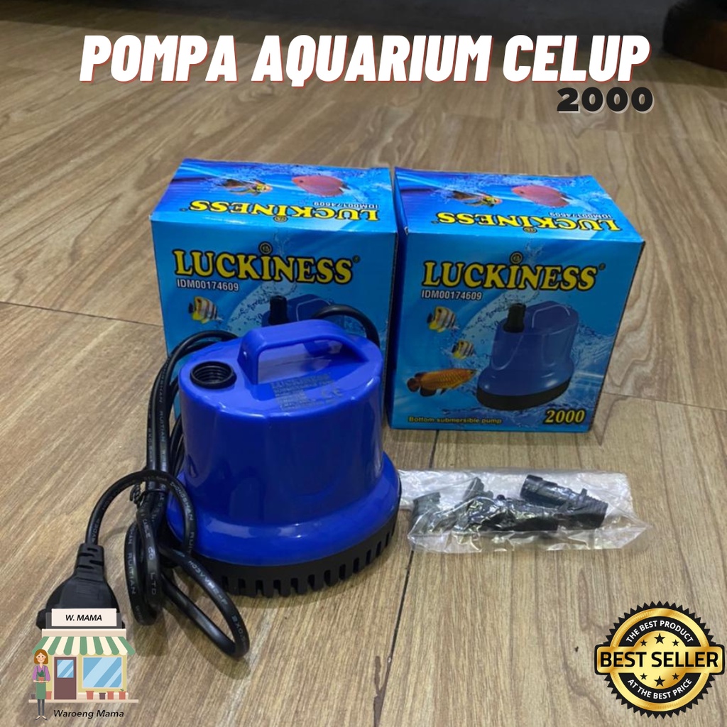 Luckiness aquarium Submersible Pump 2000 aquascape Submersible Pump ...