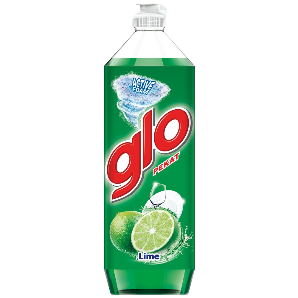 GLO 900ML ACTIVE FOAM LIME DISHWASHING LIQUID (BUNDLE OF 6) | Shopee ...