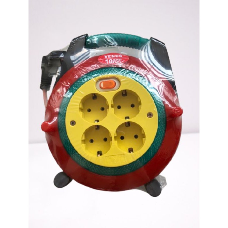 Venus roll box cable socket, 10 meter cable, full 4 hole socket ...