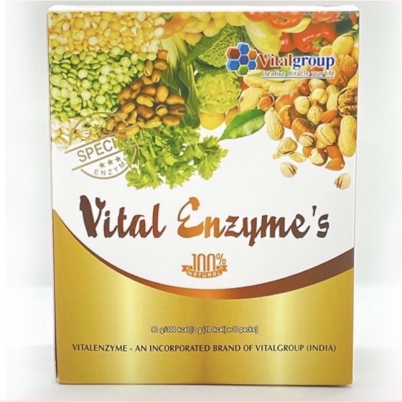 [Genuine] Vital Enzyme’s - box of 30 packs - purifies the body ...