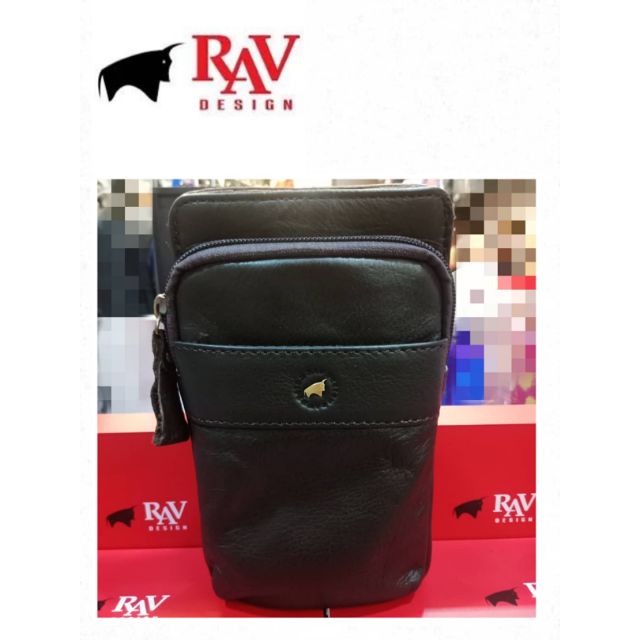 100% RAV DESIGN Leather phone pouch bag (YRP169-G1-91090) | Shopee ...