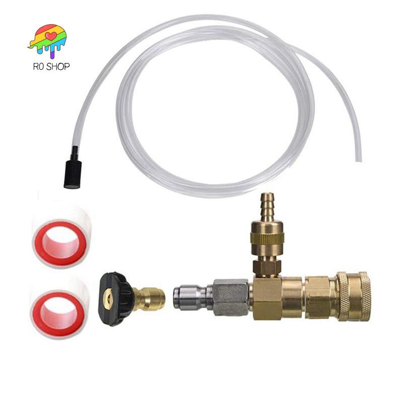 Adjustable Chemical Injector Kit,Soap Chemical Injector for Pressure ...