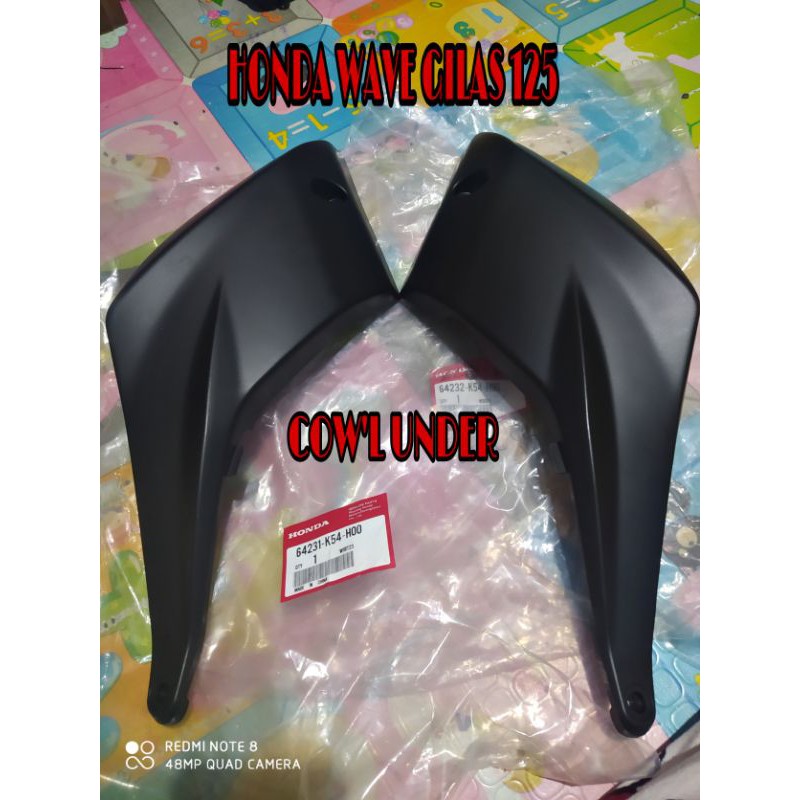 cowl under (araro) for wave 125 gilas alpha orig honda | Shopee Philippines