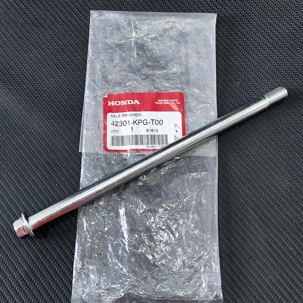 XRM 110/125/RS 125/WAVE125 FRONT & REAR AXLE & NUT (HPI) (44301-KPH-900 ...