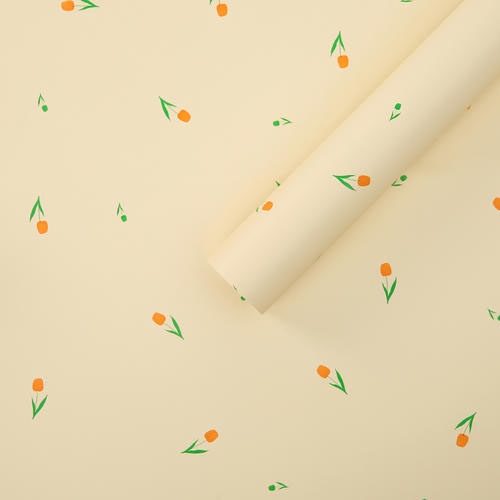 20pcs per pack Tulip Design Flower Bouquet Wrapper Floral Wrapper ...