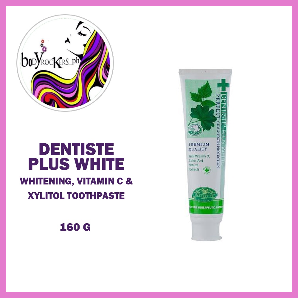 Dentiste Plus White Whitening, Vitamin C & Xylitol Toothpaste 160g ...