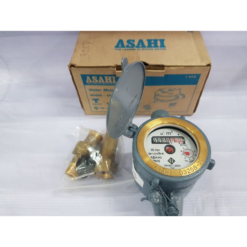 Asahi Water Meter 1/2" 15mm with Calibration Certificate Maynilad ...