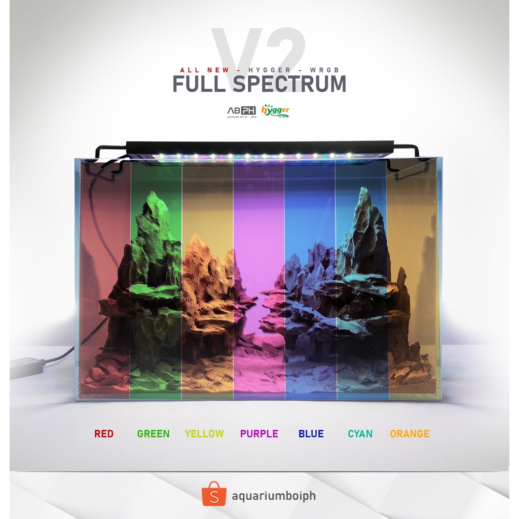Hygger V2 Full Spectrum Light | Shopee Philippines