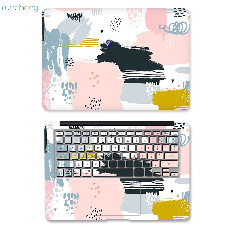 Marble laptop skins laptop skin in stickers & skins custom made decal ...