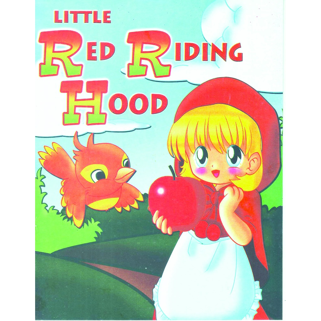Story Book / Coloring Book English Tagalog ( Little Red Riding Hood ...