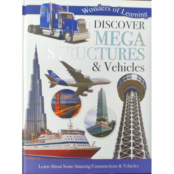 WONDERS OF LEARNING-MEGA STRUCTURES & VEHICLES | Shopee Philippines