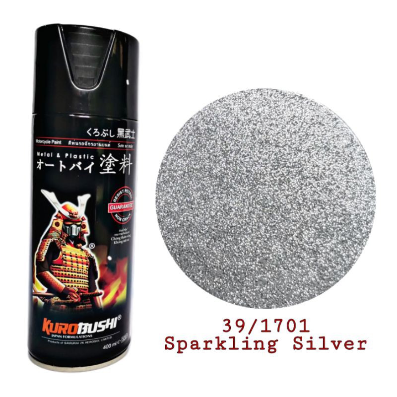 39/1701 SPARKLING SILVER SAMURAI PAINT (Metallic Silver) | Shopee ...